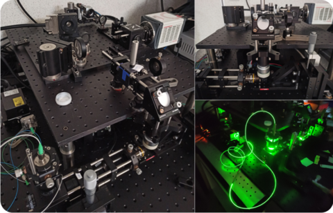 Building a fast adaptive optics light-sheet microscope: first light ...